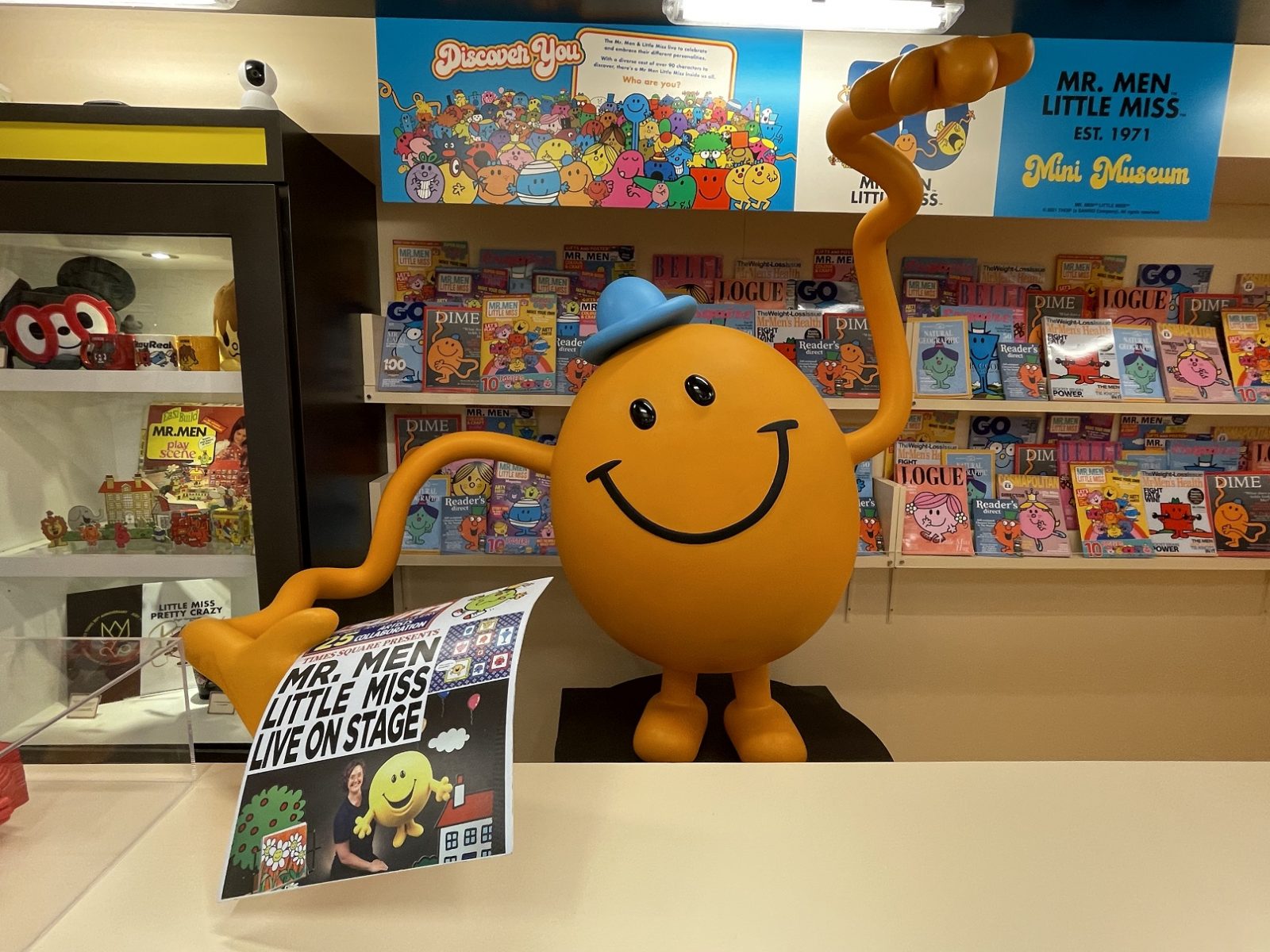黃巴士 — Mr. Men Little Miss全亞洲首個50周年展覽 倫敦直送珍貴手稿 Discover You學院趣味體驗