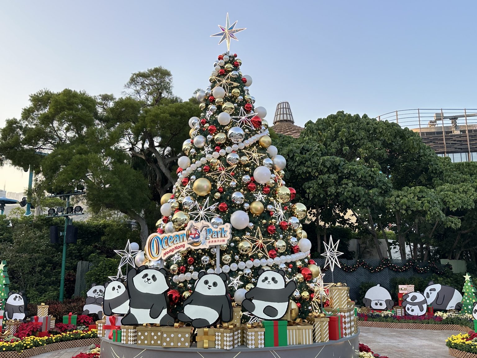 黃巴士 — 海洋公園推出熊貓主題聖誕慶典 設沉浸式光影互動+熊貓打卡位